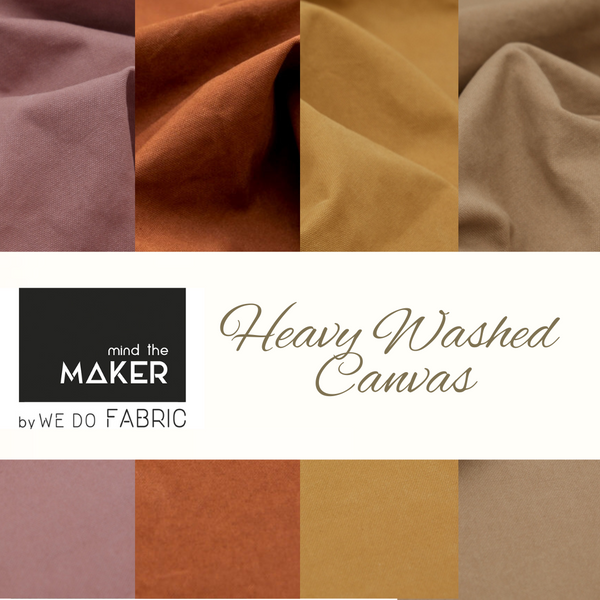 Mind the Maker - Heavy Washed Canvas – MYO Stoffe